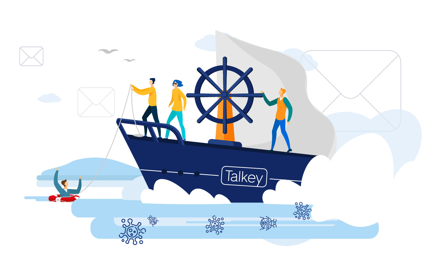 Zabezpečíme vaše data a komunikaci | Talkey